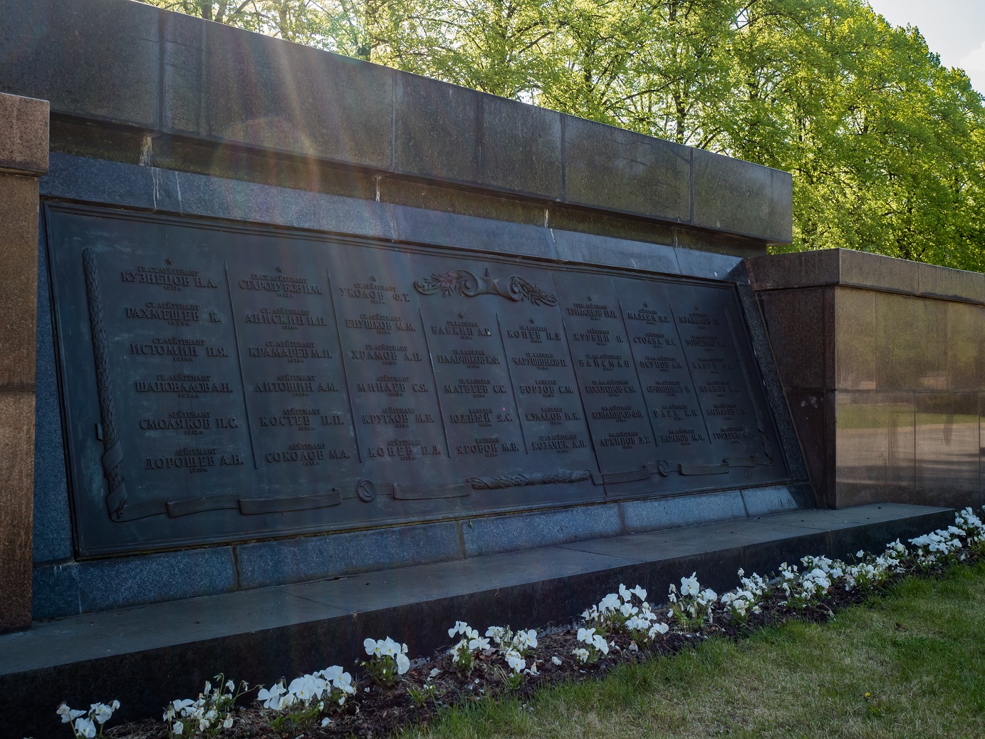 Soviet/East Germany remnants – 2. Soviet World War II memorial in ...